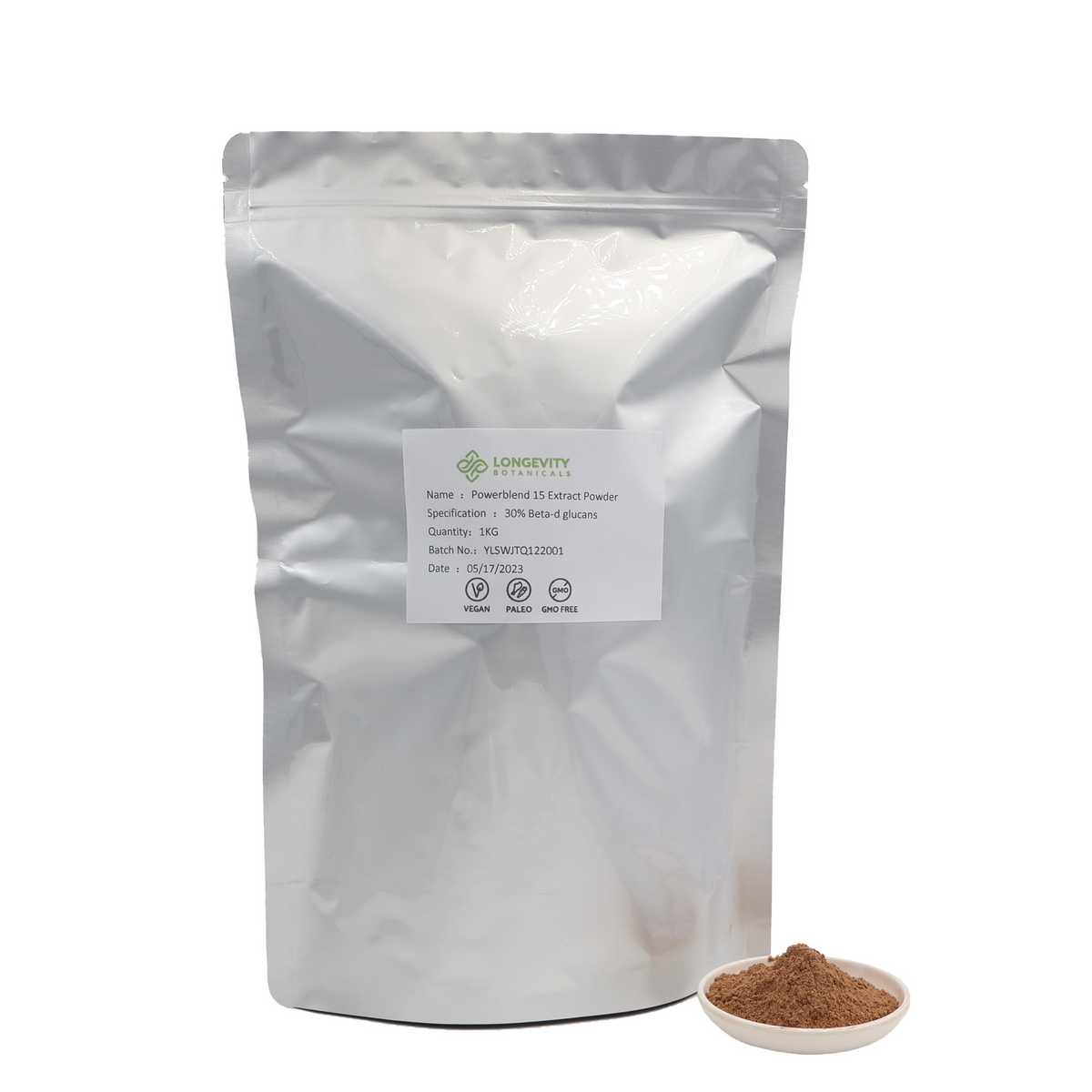 Power 15 Mushroom Blend Mushroom Extract Powder Bulk (1 Kilogram ...